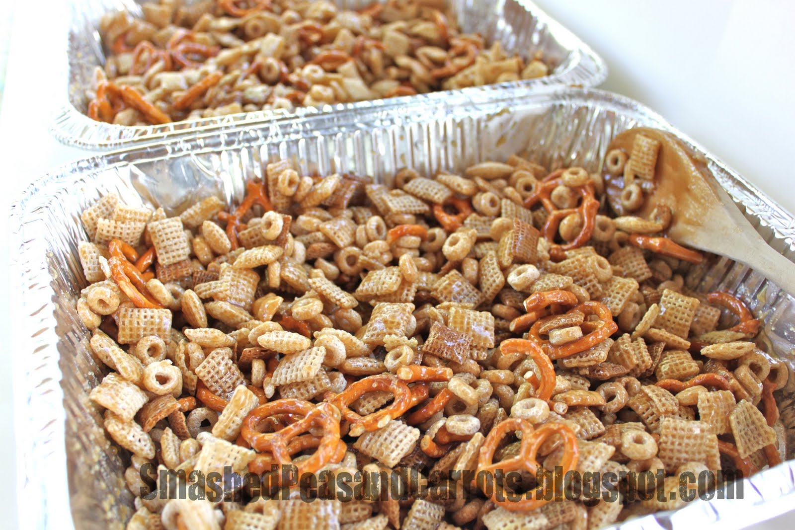 The Perfect Snack...Sweet Cereal Mix - Smashed Peas & Carrots