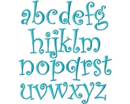 The Pink Popsicle: Font Choices