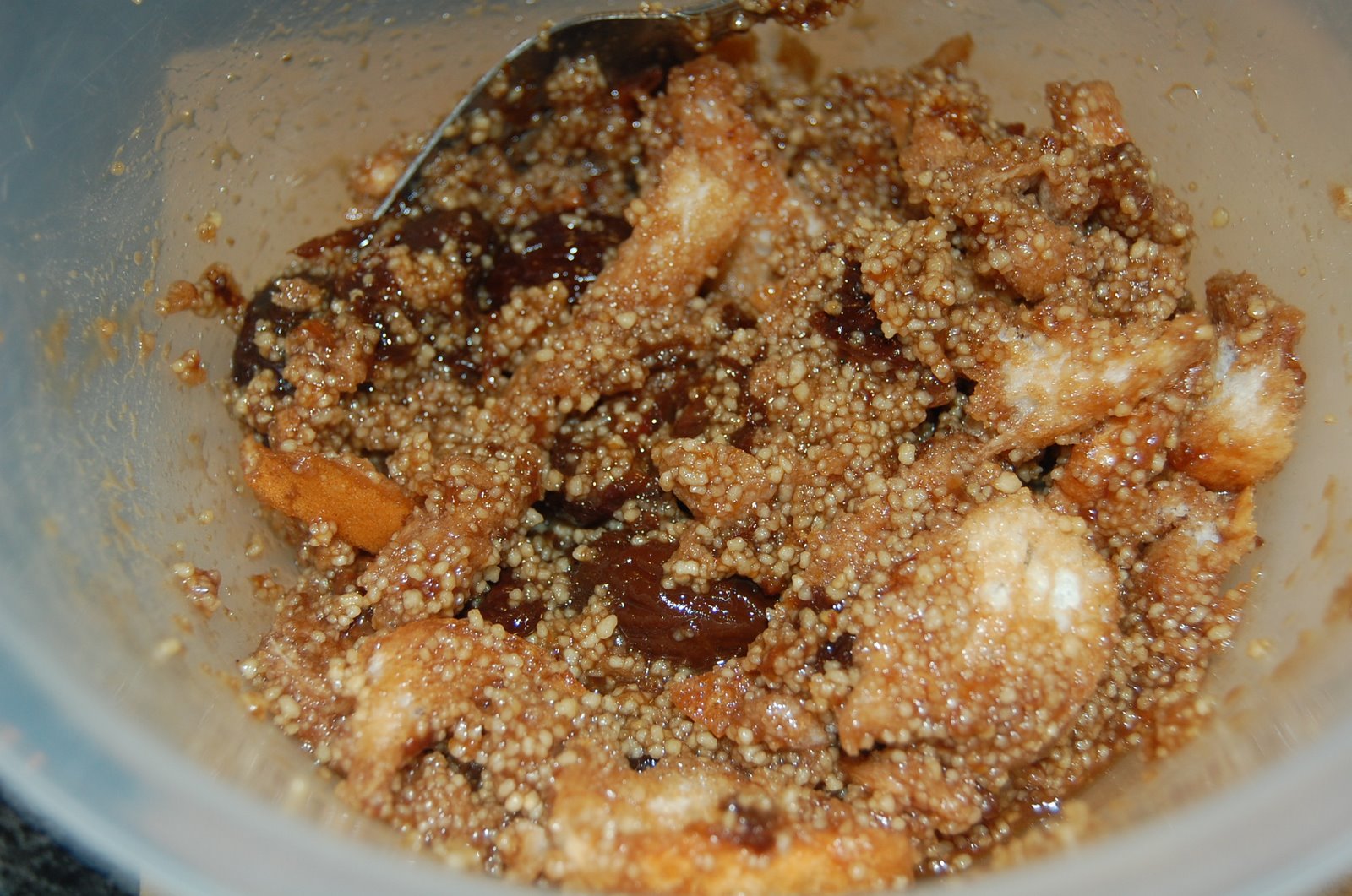 Chef Jeenas food recipes: Prune Pudding Recipe with Almond Crumble Top ...