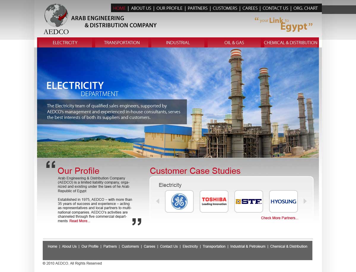 Sherif M.Ibrahim: Arab Engineering & Distribution Company (AEDCO)