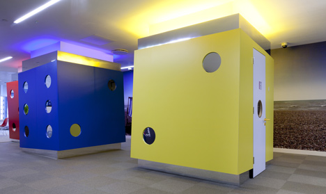 Shedworking: Google's new shedlike offices in London