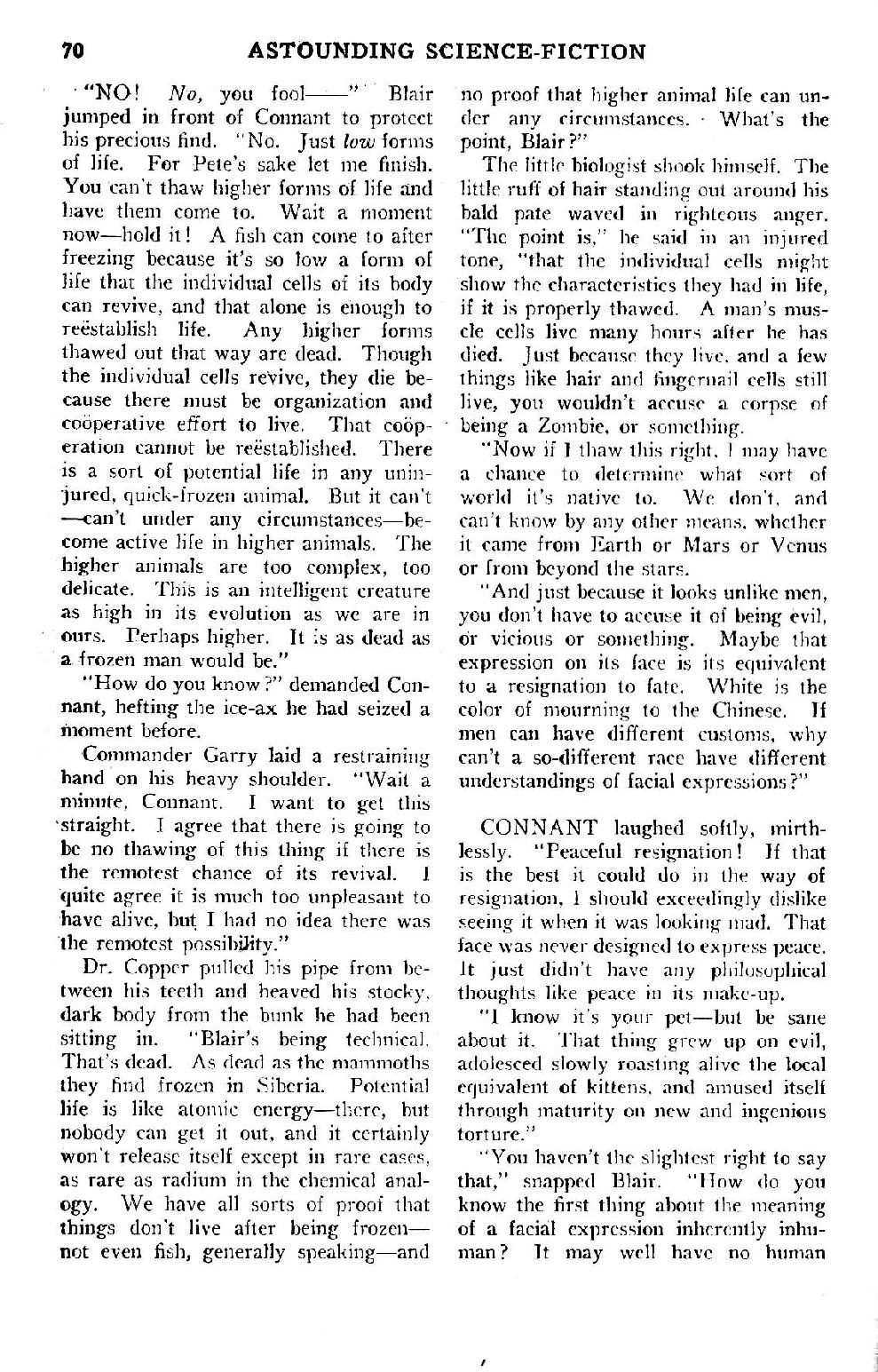 Two-Fisted Tales of True-Life Weird Romance!: Who Goes There? by Don A ...