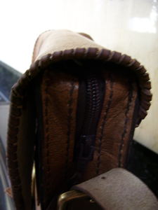 Bolso de cuero: macuto (unisex) : Cuero artesano