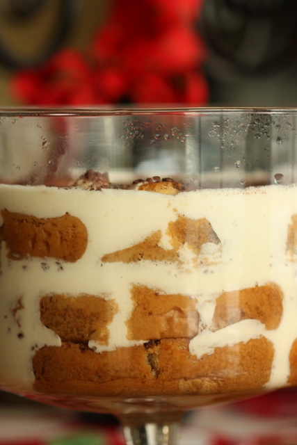 Half Baked: Eggnog Tiramisu Trifle