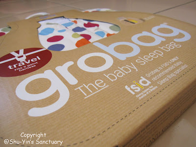 Shu-Yin's Sanctuary: Shern on Grobag - Gorgeous, Snuggly, Restful, Safe ...