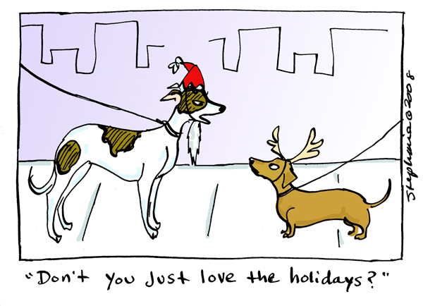 Stephanie Piro's Cartoon Blog: 12 Cartoons About Christmas