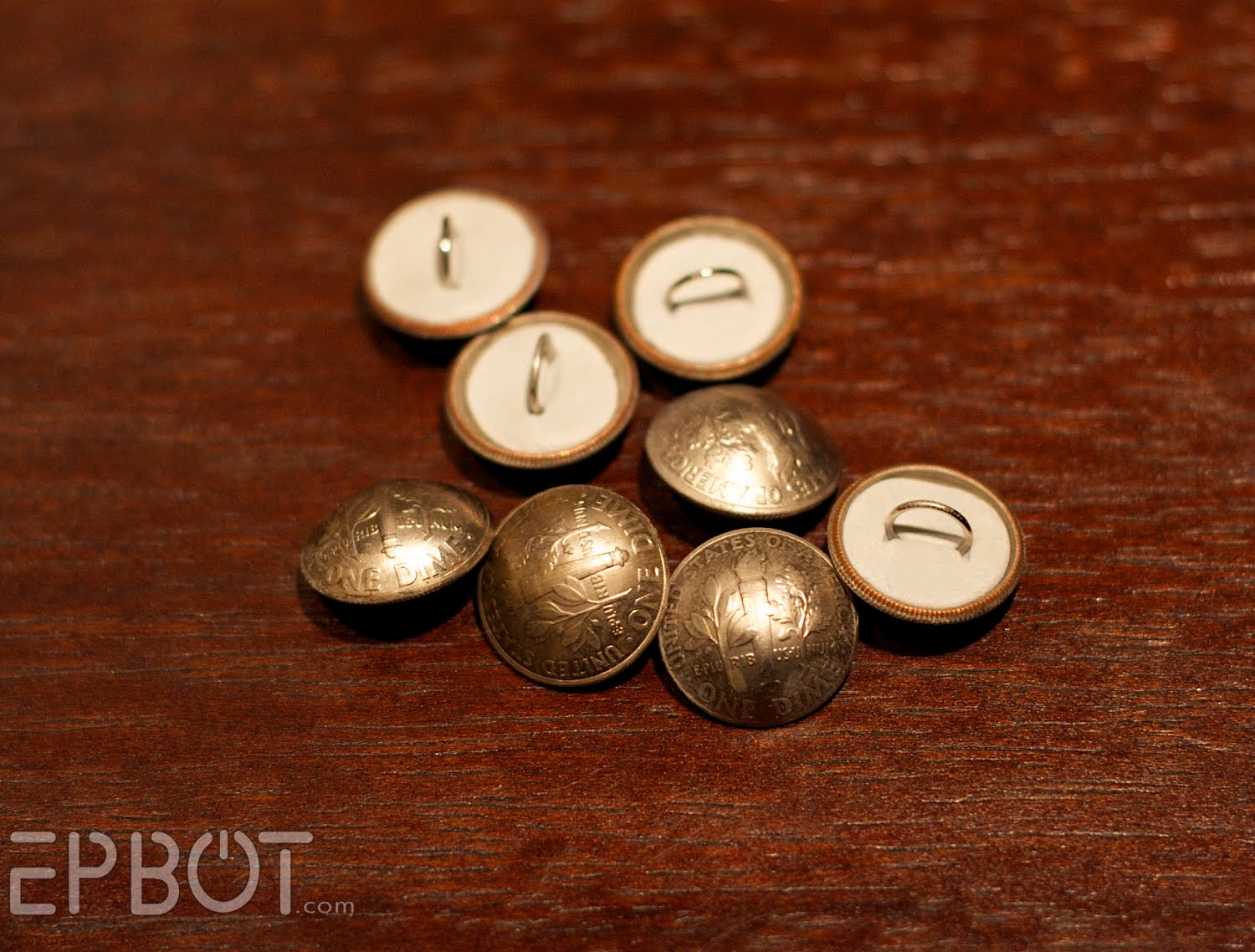 EPBOT: Dime Buttons