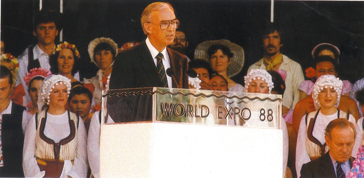 World Expositions Snapshot: Opening Ceremony of World Expo '88