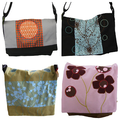 Textiles by Heather: Spring 2007 Bag Designs