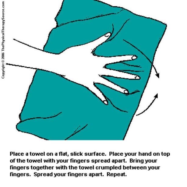 Hand Exercises from ThePhysicalTherapySource.com: Hand - Finger ...
