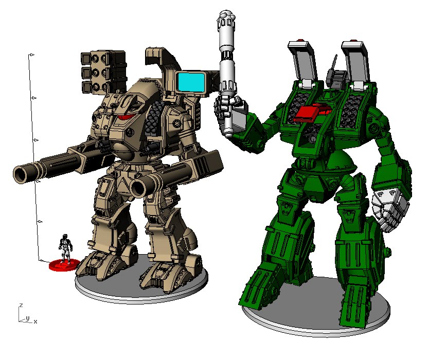 1/100th Scale Destroid Reference, Part 2