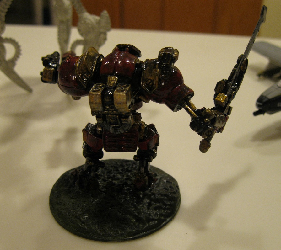 Kramer's Krusher: Warjack Converted To 15mm HAMR Suit, Part 2