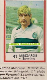 A Magia Do Futebol - Viseu: Campeões do Sporting: Meszaros