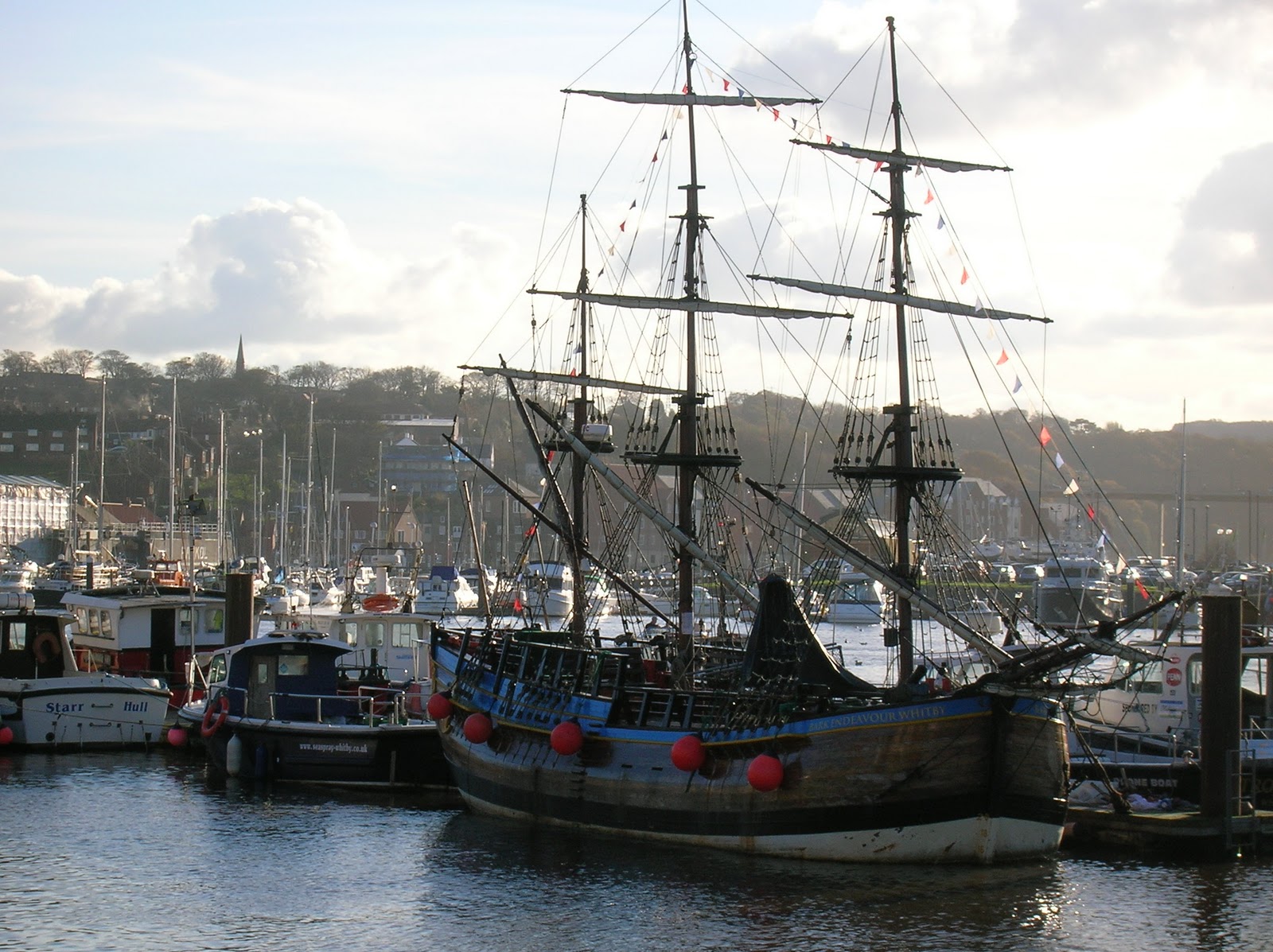 Whitby Daily Photo: Endeavour replica
