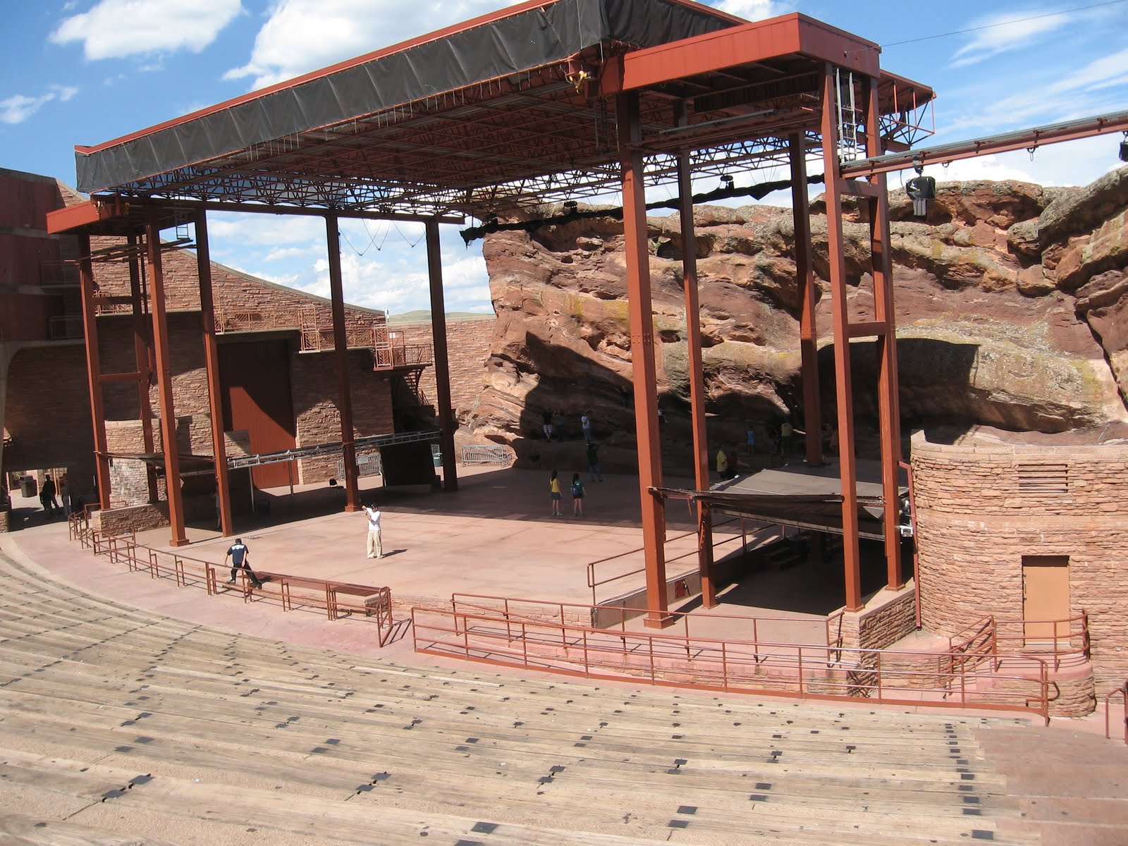 Wish You Were Here!: Red Rock Canyon and Amphitheater, Morrison Colorado