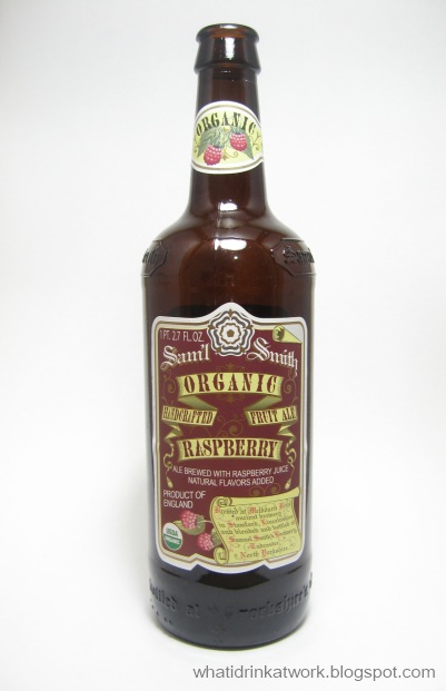What I Drink At Home: Samuel Smith's Organic Raspberry Ale Review