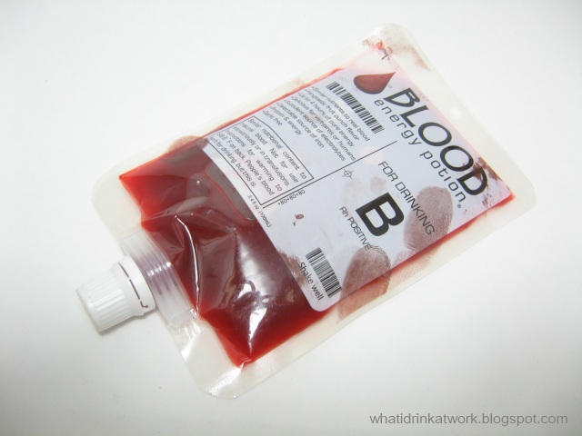 What I Drink At Work: Blood Energy Potion Review