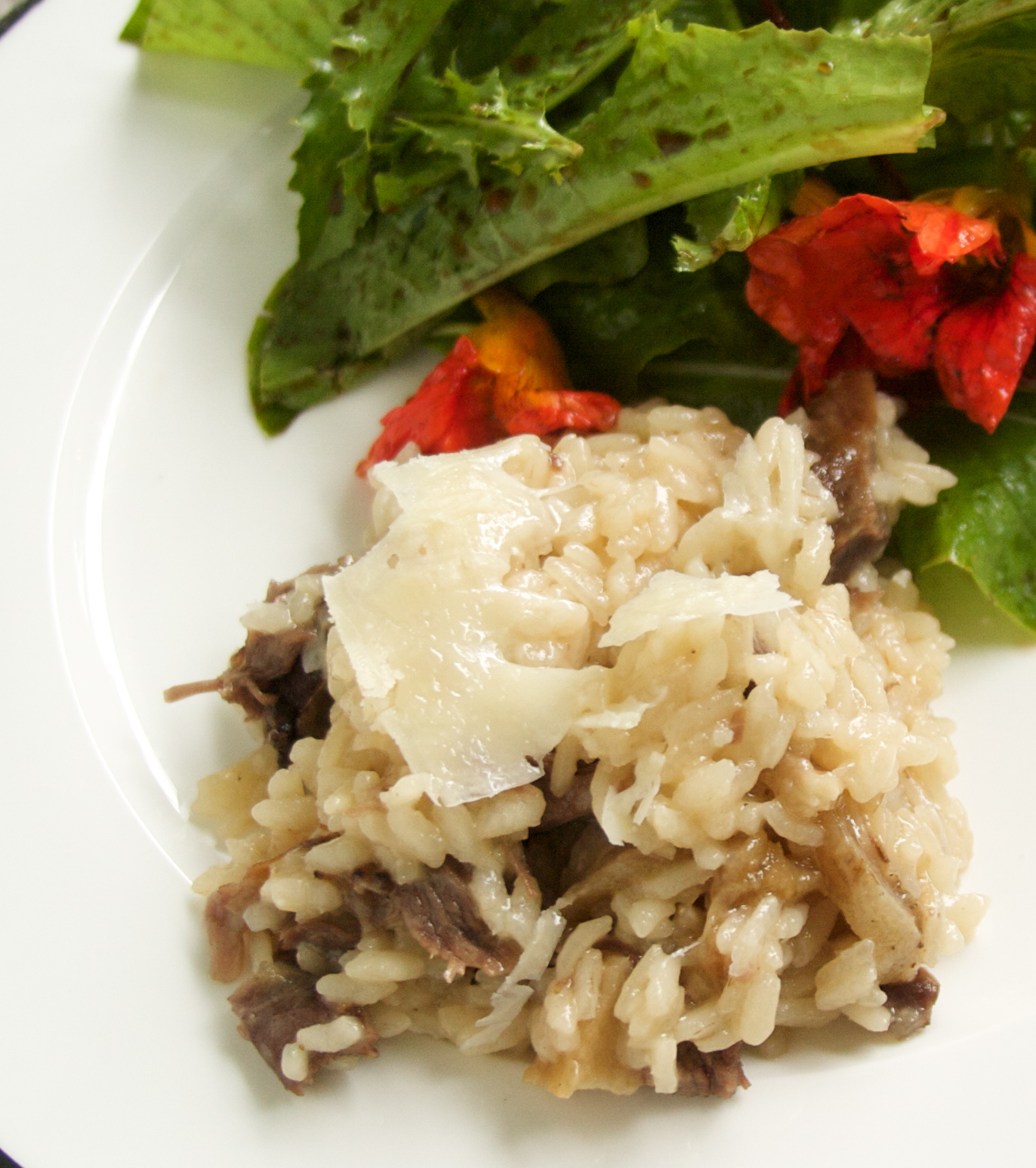 All Our Fingers in the Pie: Duck Confit Risotto