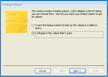 Menambahkan lookup column pada field pada table Access 2007 ~ Jendela ...