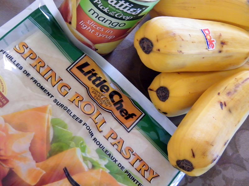 adobongblog: Turon with mango