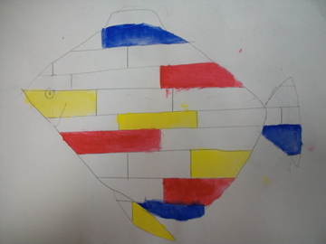 That Little Art Teacher: Piet Mondrian Animals