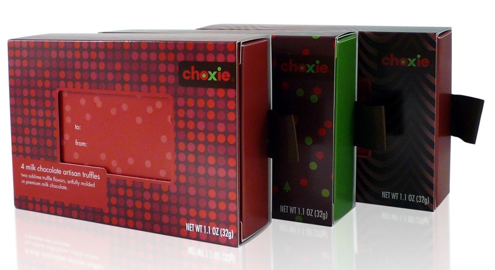 Bunjupun: บรรจุภัณฑ์กล่องกระดาษช็อคโกแลต choxie