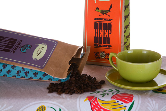 Bunjupun: บรรจุภัณฑ์ เมล็ดกาแฟ Java Nest Coffee จาก bunjupun.com