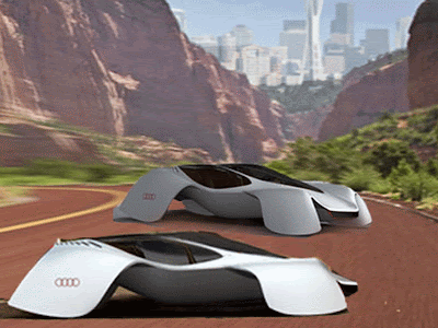 Concept Cars 2000: Audi Electric Supercar Avatar Concept Car