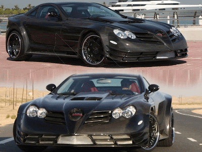 Mercedes McLaren Sports Cars ASMA Design Perfectus SLR 722 - car concept