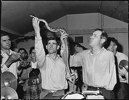 Holy Humor: Snakes in a casket
