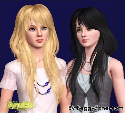 My Sims 3 Blog: Peggy Hair 355 Pooklet'd by Anubis360