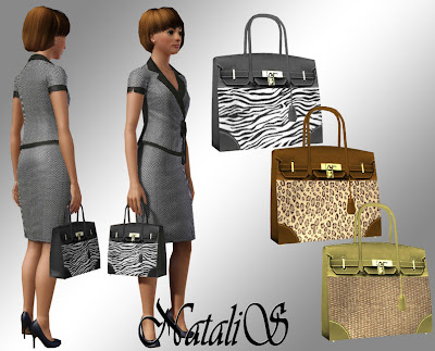My Sims 3 Blog: Hermes Birkin Bag by NataliS