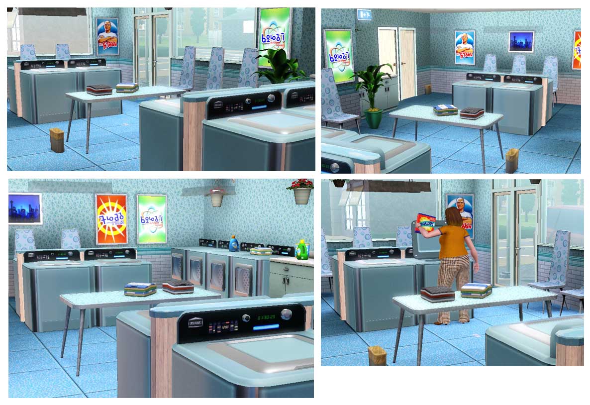My Sims 3 Blog: SV Plaza Mini Mall: Laundromat and Travel Agency by ...