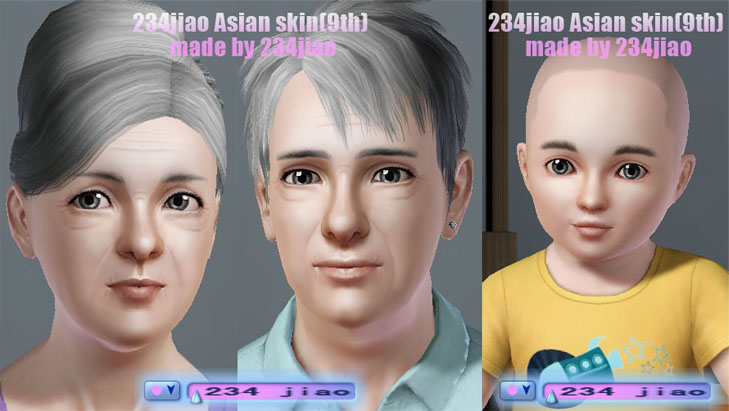 Sims 3 realistic skins non default - indihon