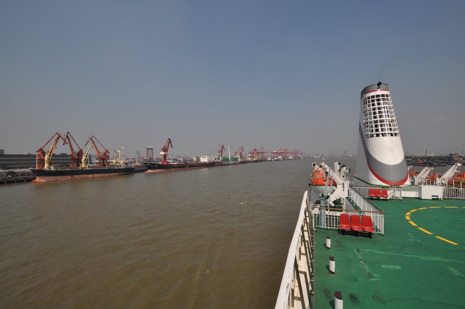 Paul and Joss' Travels: Osaka to Shanghai Ferry