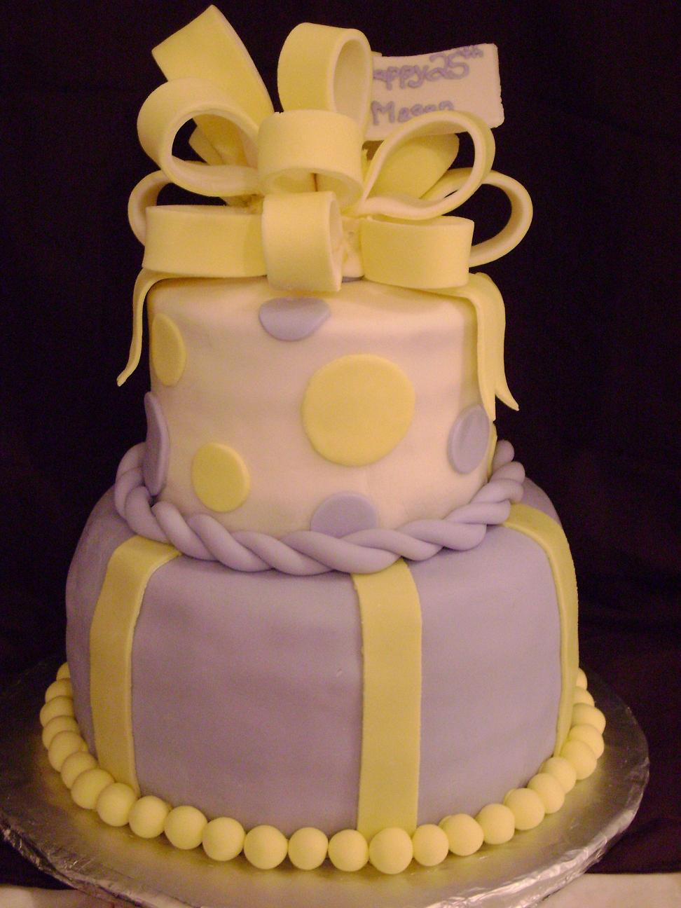 Cakes...Or Something Like That: 25th Birthday Cake