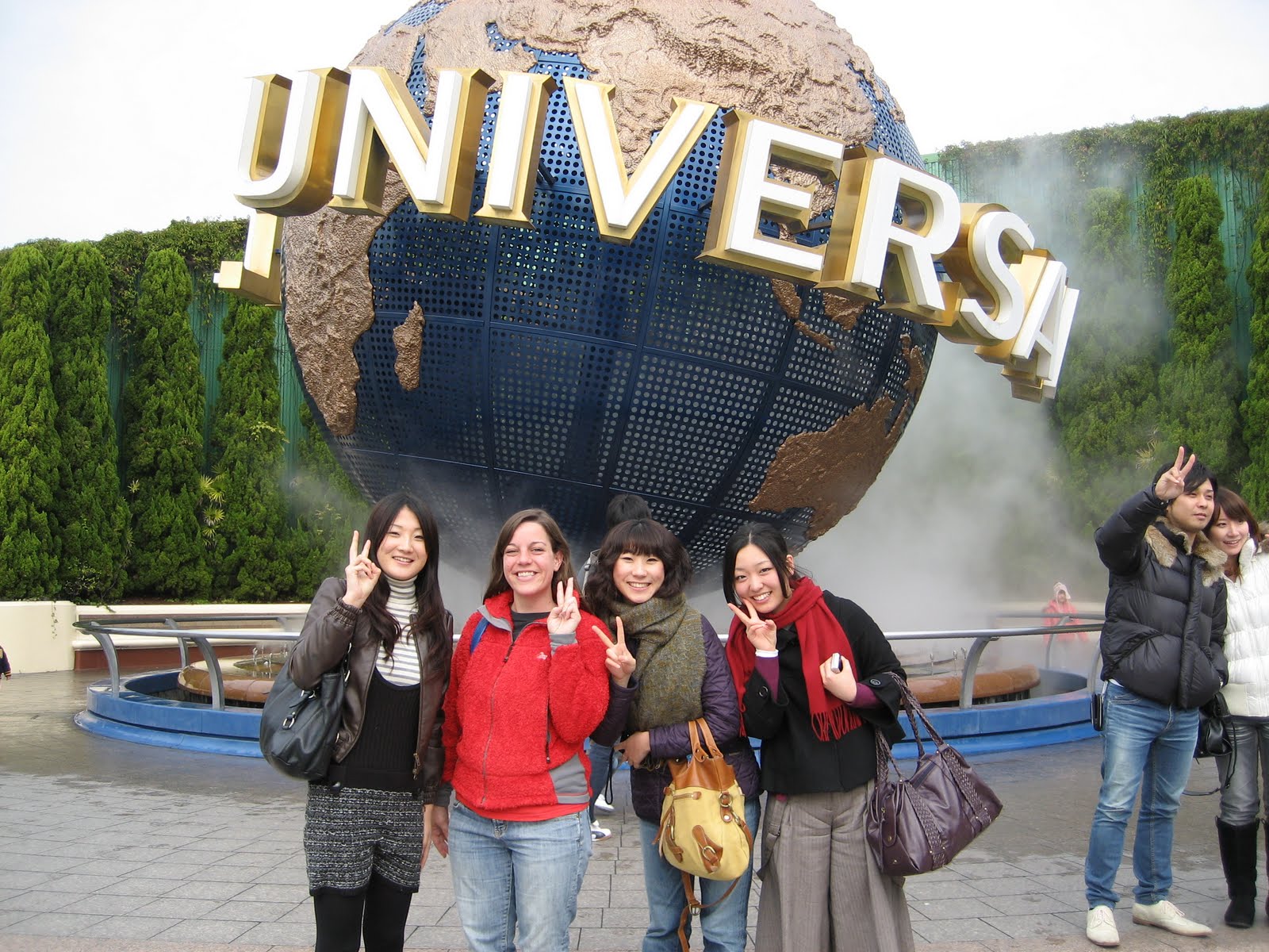 9,915 miles away.: Universal Studios Japan