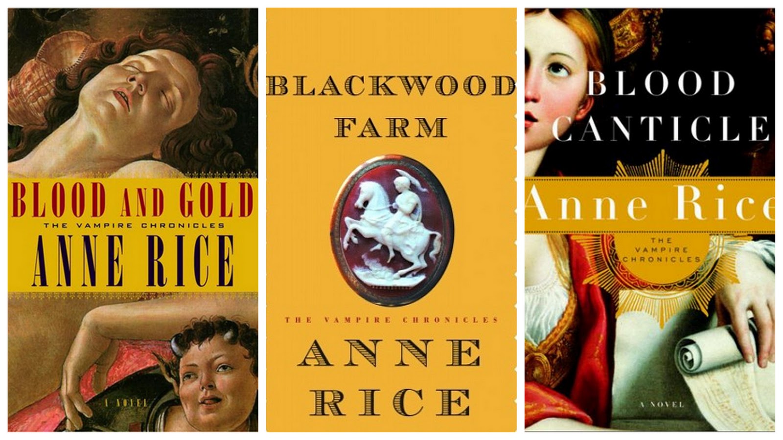 Delicious Reads: The ENTIRE Vampire Chronicles, in case you were wondering