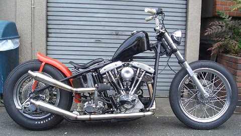 ZZ chop: Rigid shovelhead chopper