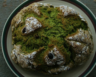 Aubergine, Sweet & Green: Green Irish Soda Bread – St. Patrick’s Day