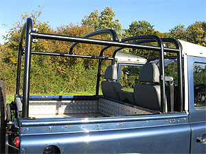 Off-Road Rovers: New Full Canvas Roll Hoops - for Land Rover 90 - Defender