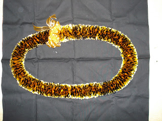 Fabric, Ribbon, and Yarn: Satin Lei