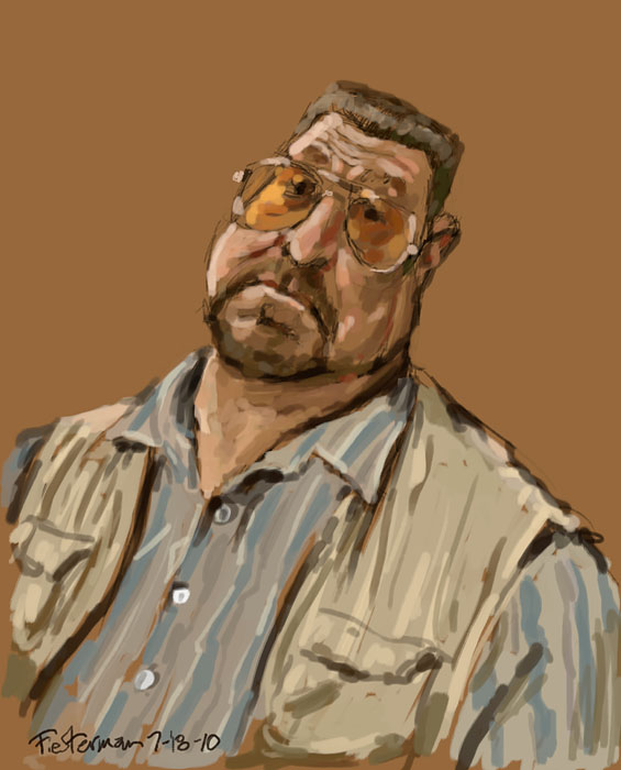 William Fiesterman One Painting or Drawing Per Day: Caricature of John ...