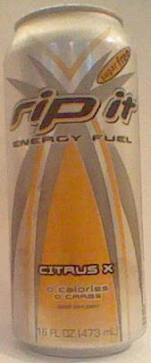 Caffeine King: rip it Citrus X Sugar Free Energy Drink Review