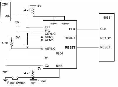 8088 Intel Microprocessor Sample Questions & Answers: 8284 Clock ...