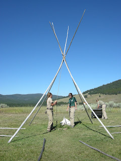 Cathedrals and Crocodiles: How to Set up a Tipi