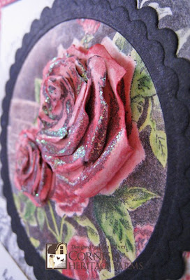 Silver Stamping: Paper Tole Technique