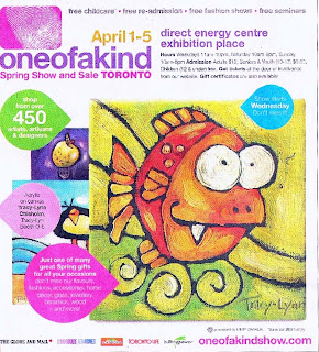 Art Happening!: Tracy-Lynn Chisholm's Painting in Advertisement