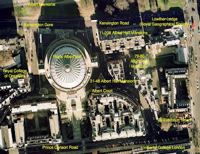 Royal Albert Hall: Royal Albert Hall Map
