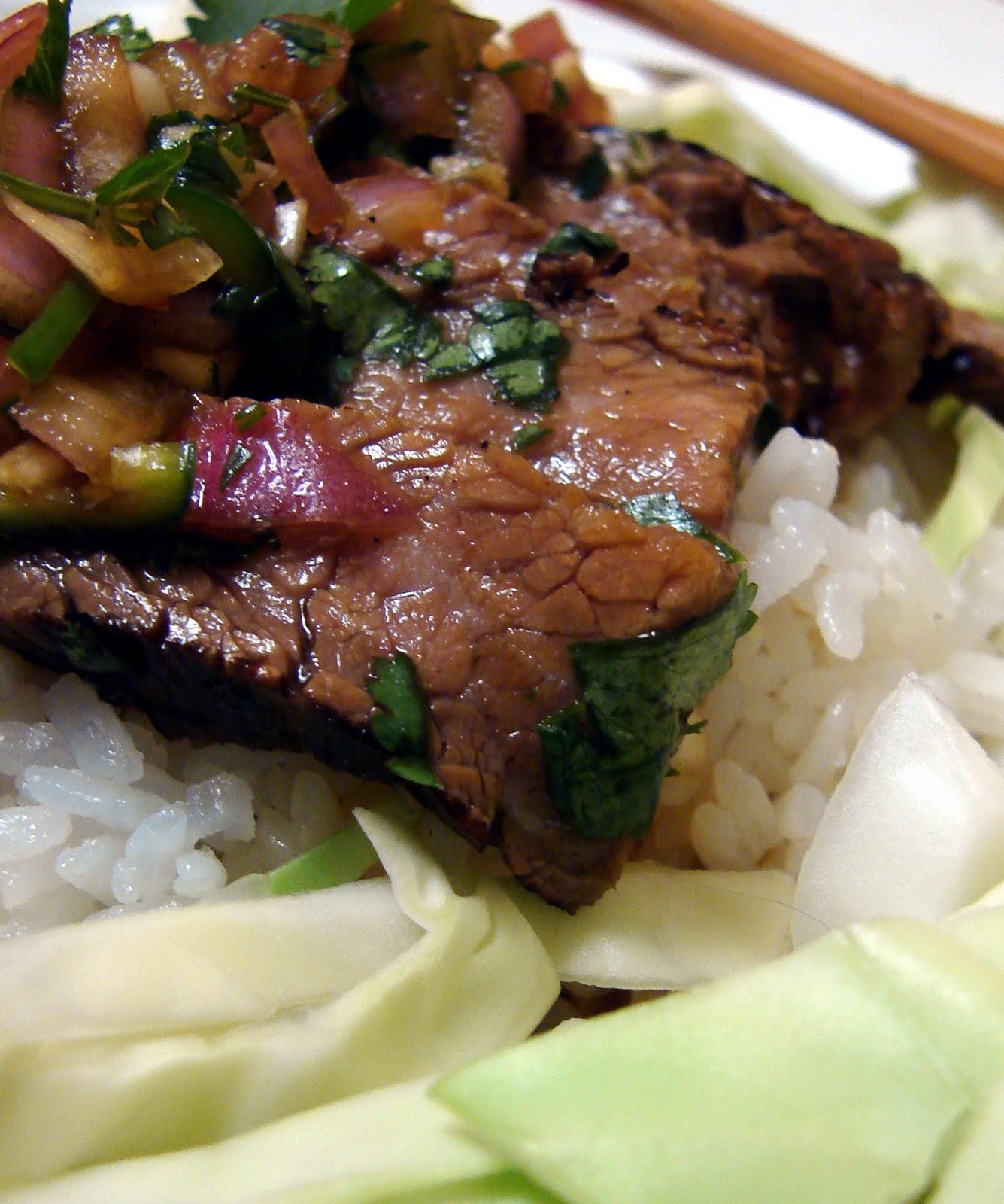 iron stef: leftover steak? Nam Tok beef!